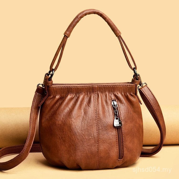 Authentic Leather Tactile Feel Small Bag for Women2024New Versatile ...