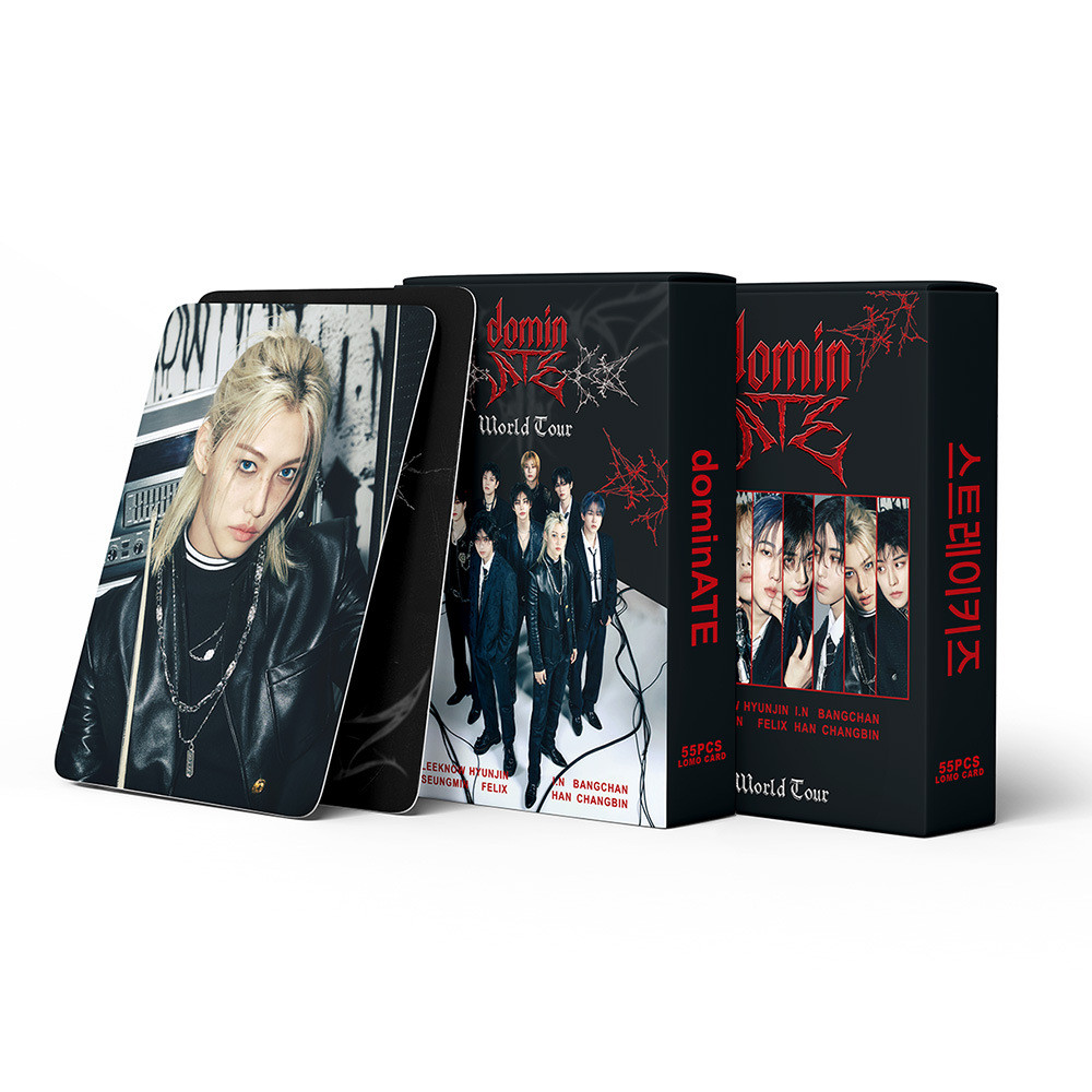 55pcs STRAY KIDS Lomo cards ATE Lose My Breath Magic School SKZ TOY ...