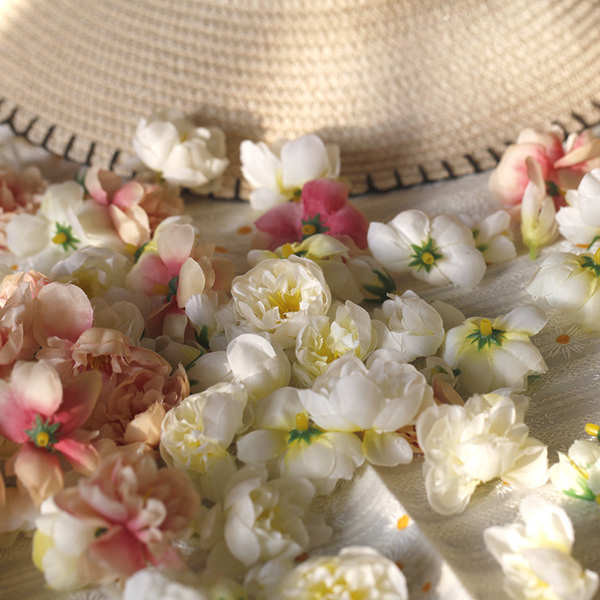 pokok bunga hidup pasu bunga hiasan Kepala bunga mawar kecil gaya ...