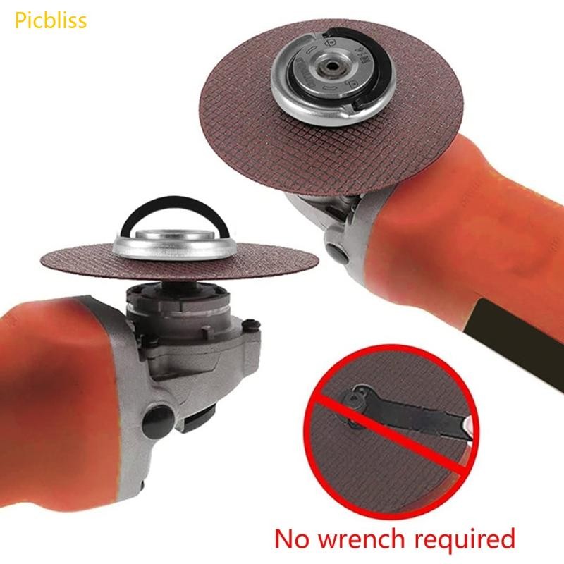 Picbliss Universal M14 Galvanized Quick Lock Nut For Angle Grinder ...