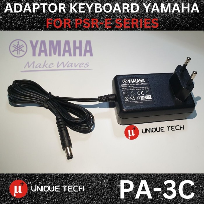 Adapter FOR YAMAHA KEYBOARD PSR E SERIES MODEL PA3C PA 3C PA-3C 12V 700MA E363 E403 PA-130B 130B ...