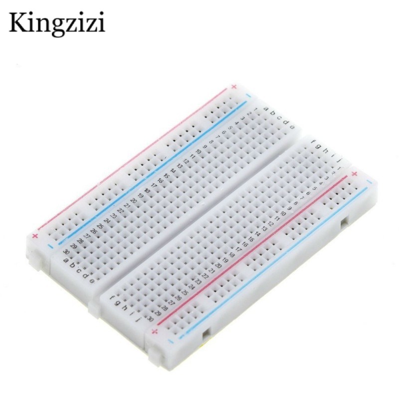 1 Pcs New 400 Tie Points Solderless PCB Breadboard Mini Universal Test ...