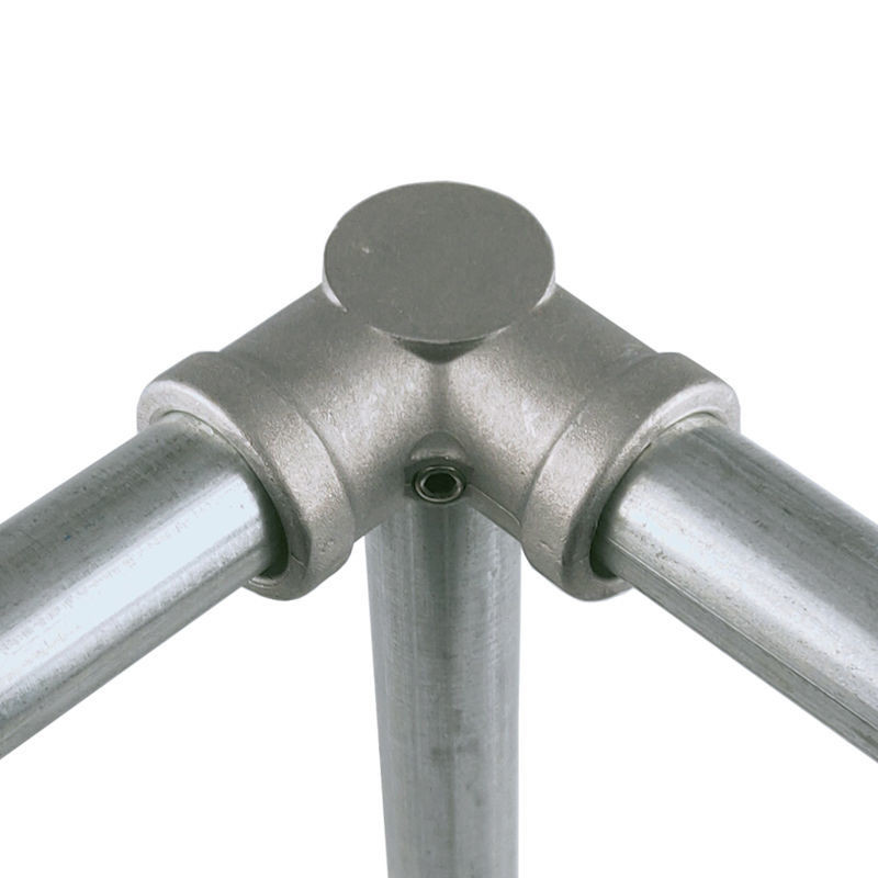 20mm 25mm/32mm Aluminum Alloy Steel Pipe Connector Round Pipe Joint ...