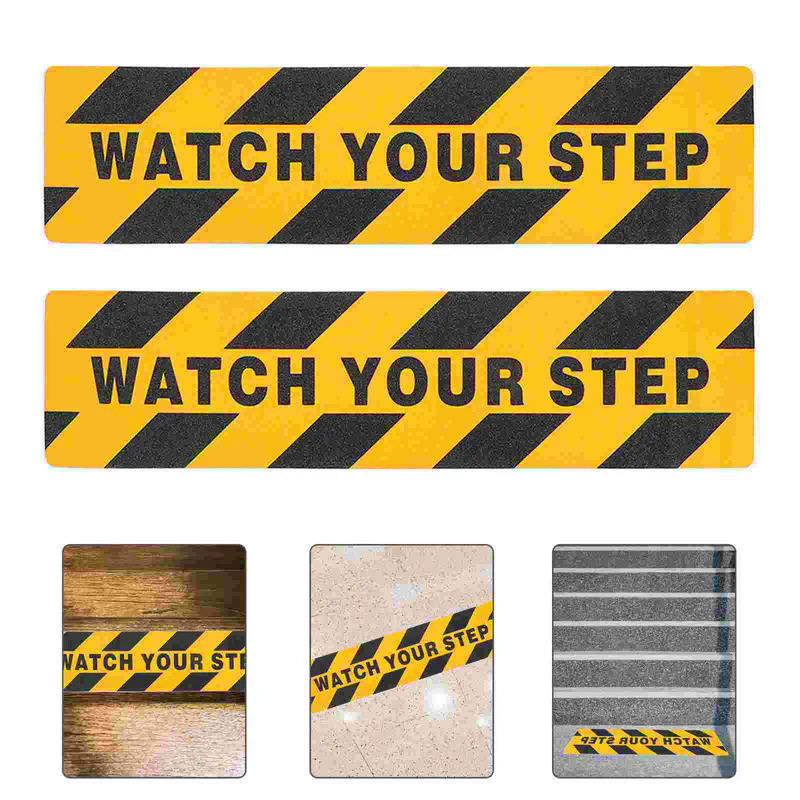 5/10Pcs Warning Anti-slip Sticker Adhesive Watch Your Step Tape ...