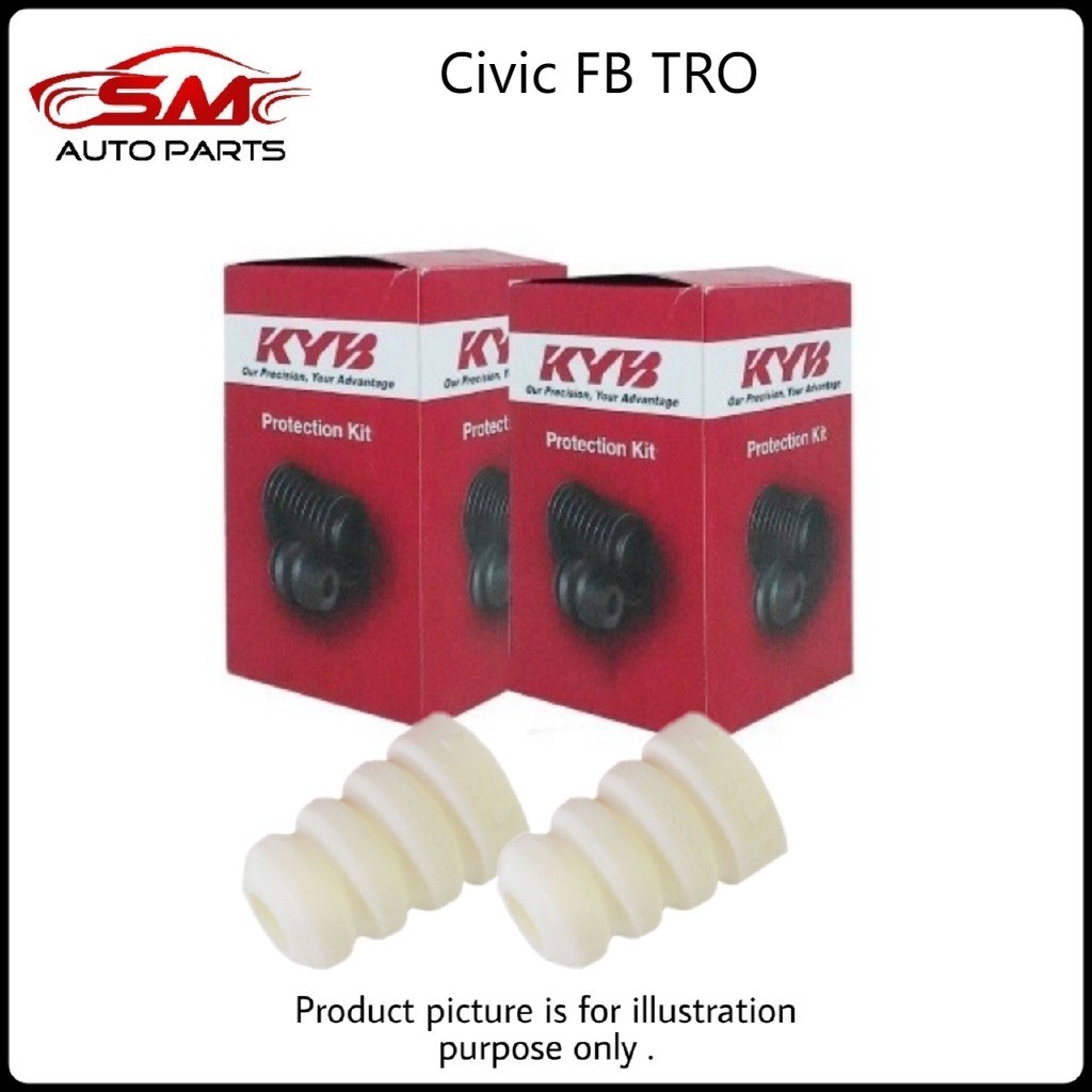 KYB - Honda Civic FB TRO Front Absorber Bush / Bump Stop ( 1Pair 2Pcs ...