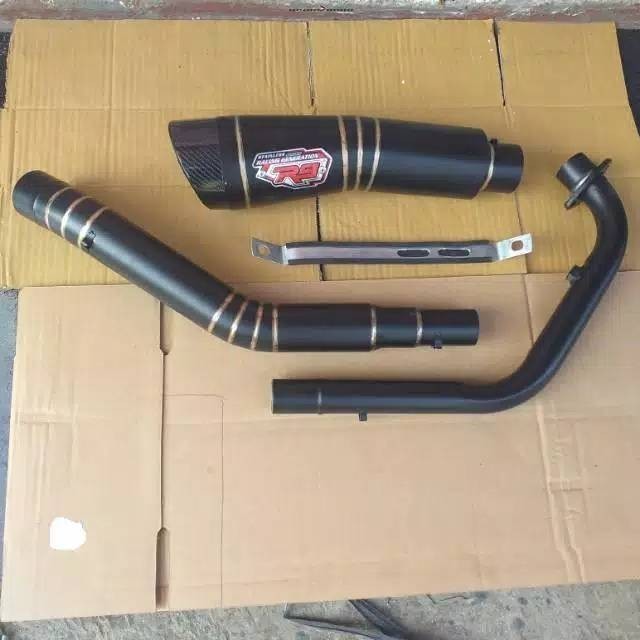 HITAM Exhaust racing R9 H2 Black DOFF YAMAHA R15 Old YAMAHA V2 | Shopee ...