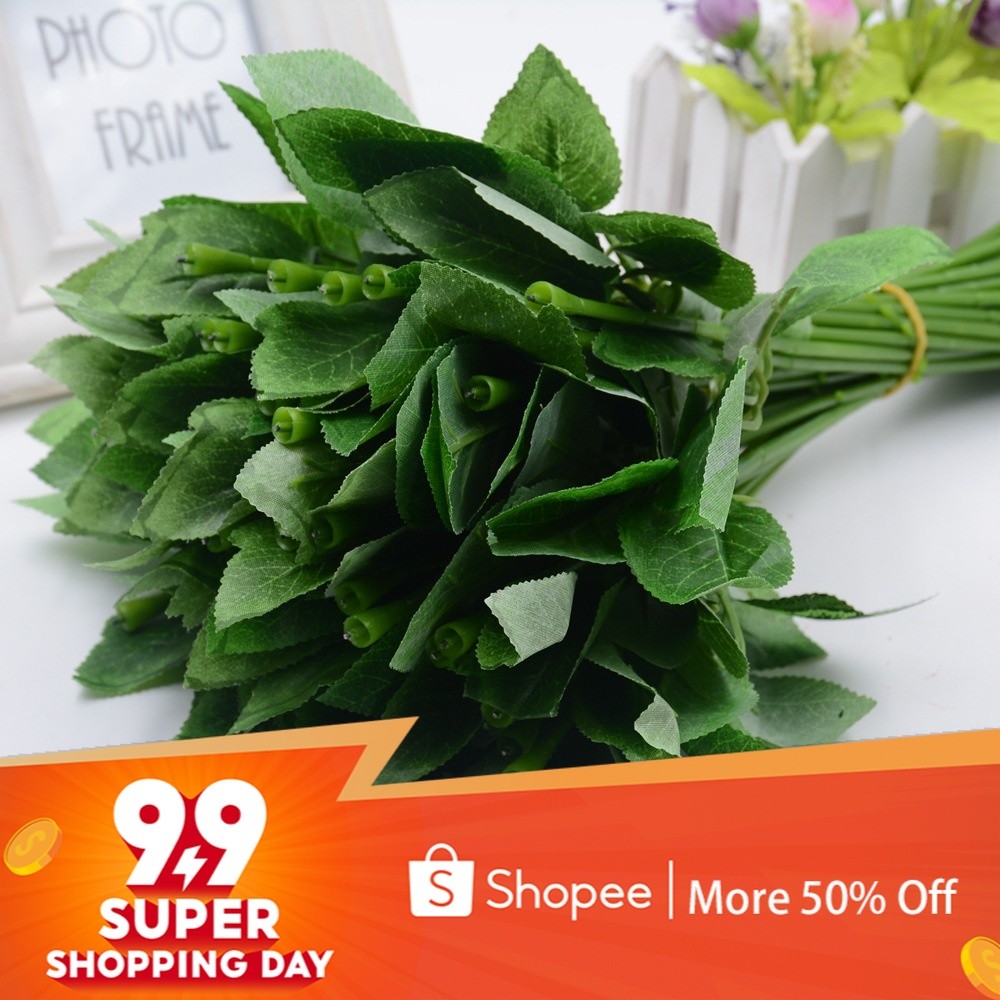 30cm Flower Stem Thick Stems Include Leaves Stick Home Wedding ...