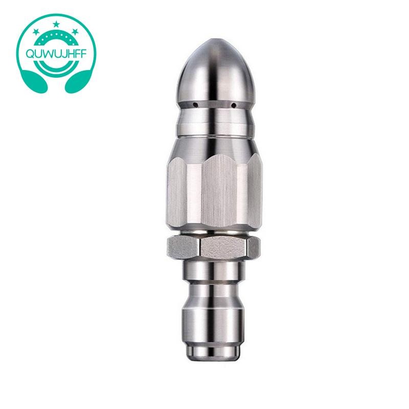 1/4 High-Pressure Unblocking Washer Nozzles for Sewer and Sewage Hose ...
