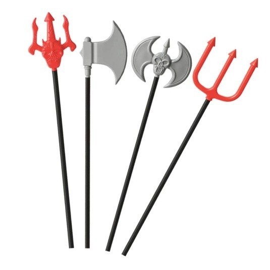 MSIA Ready Stock/ Trident Sickle Double Edged Axe Red Trigeminal Axe ...