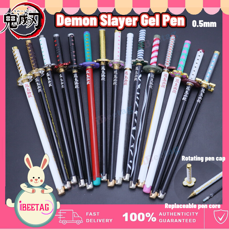 Anime Demon Slayer Kimetsu No Yaiba Zenitsu Giyu Tanjirou Kamado 0.5mm ...