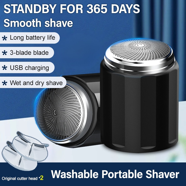 washable Razor Threeblade facial contour Standby 365 days Knife head ...