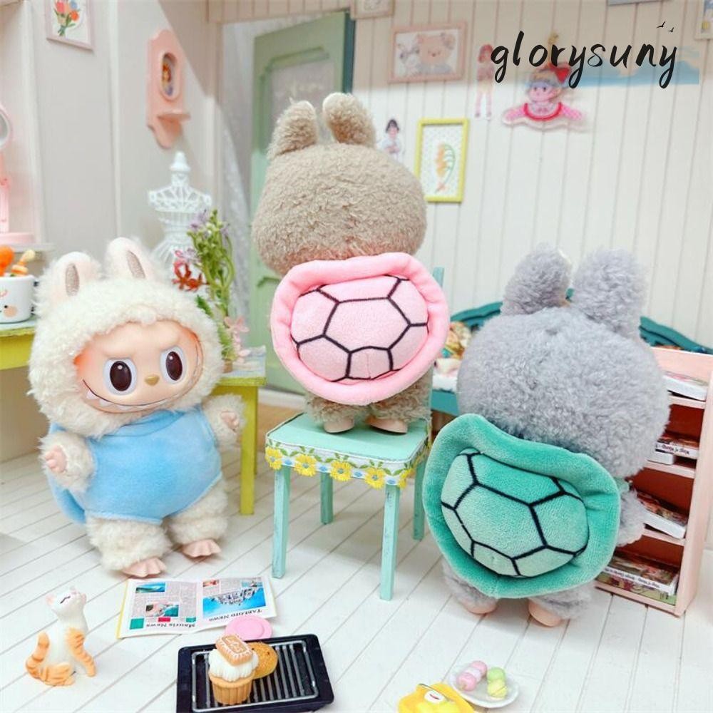 GLORYSUNY Labubu Clothes, 17cm Cartoon Turtle Doll Turtle Pajamas, Toys ...