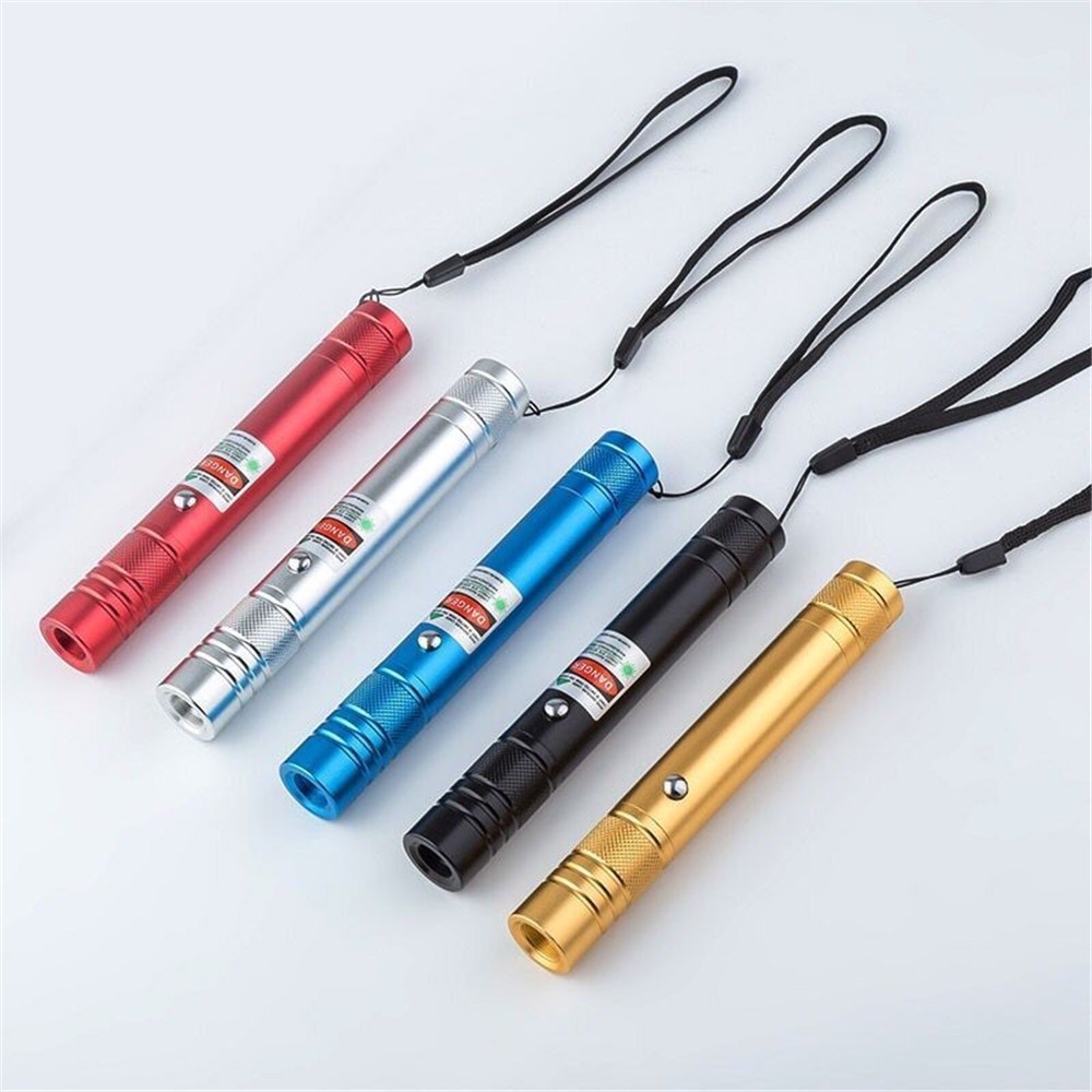 USB Rechargeable Laser Green Red Pointer Flashlight Portable High-power ...