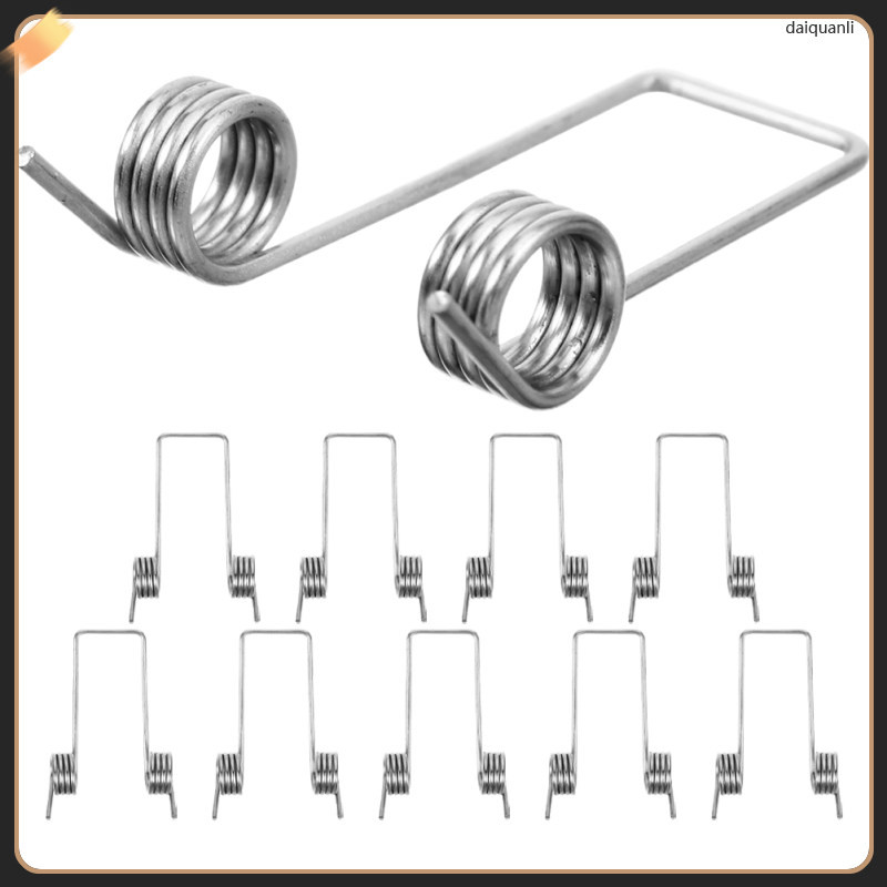 10 Pcs Trash Can Spring Lid Torsional for Repair Springs Replace Wire ...