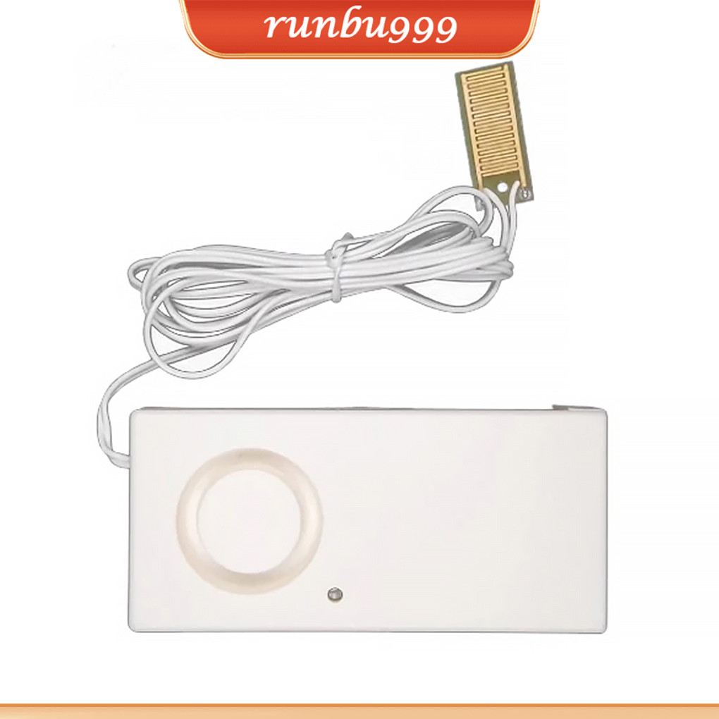 120dB Loud Sound Flood Alarm Water Sensor Sensitivity System Reusable ...