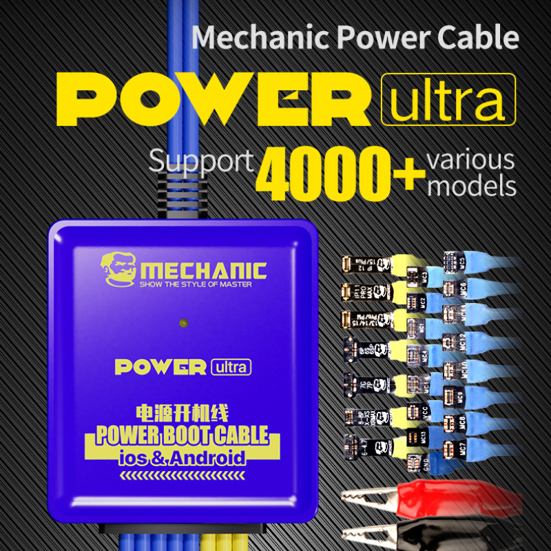 MECHANIC Power Ultra Power Boot Cable For IP Android Automatic Power ...