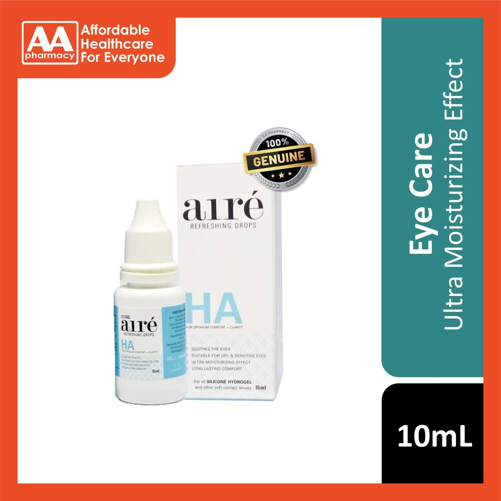 Igel Aire Refreshing Eye Drop15mL (For Optimum Comfort & Clarity) | Shopee Malaysia