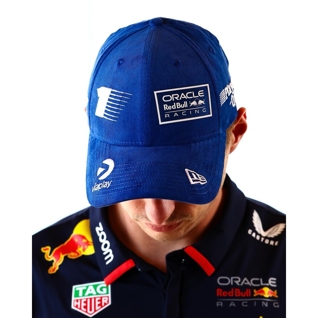 Max Verstappen Red Bull Racing Motorsports Bright Blue Cap | Shopee ...