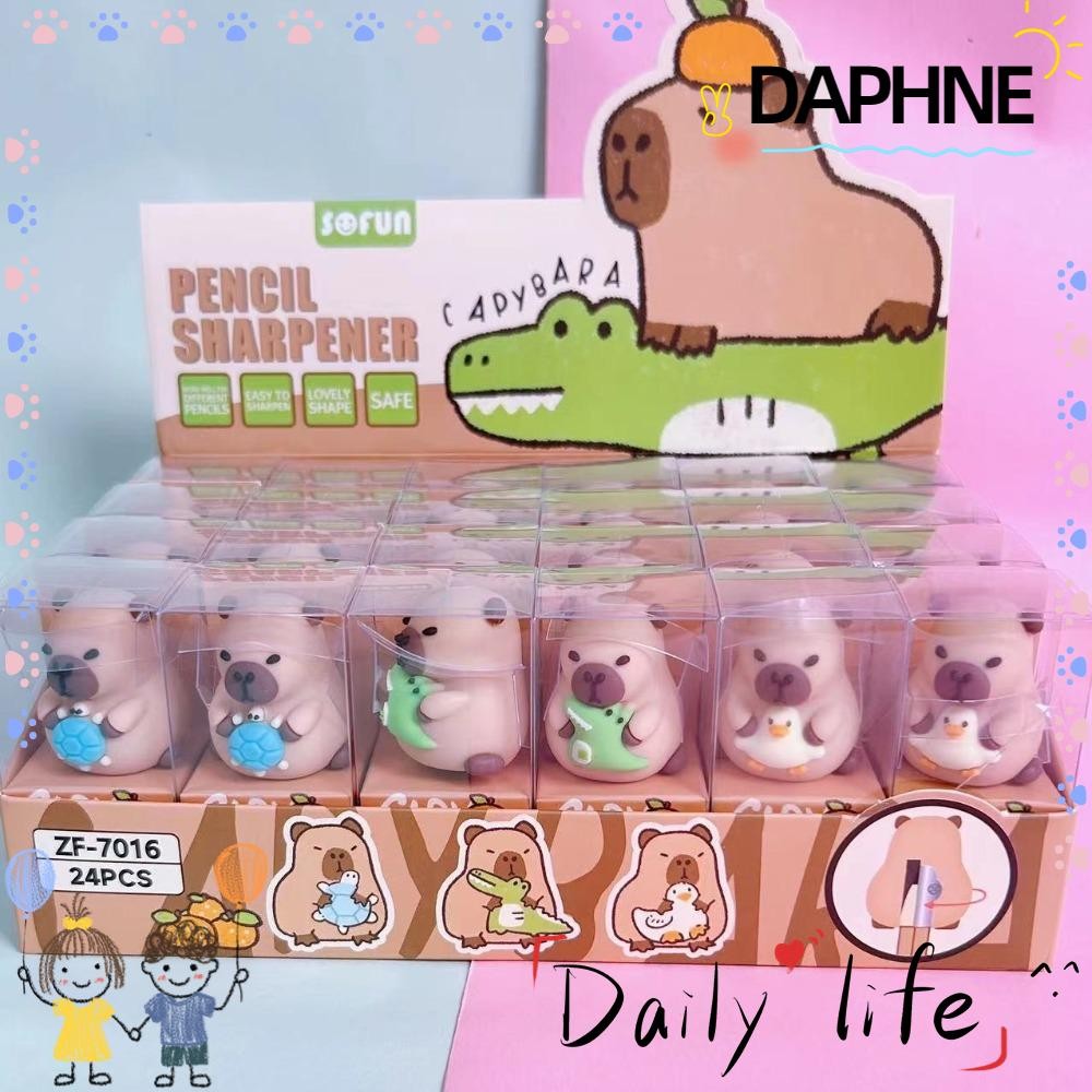 DAPHNE-HOME Children's Stationery, Stitch Shape Kuromi Capybara Pencil ...