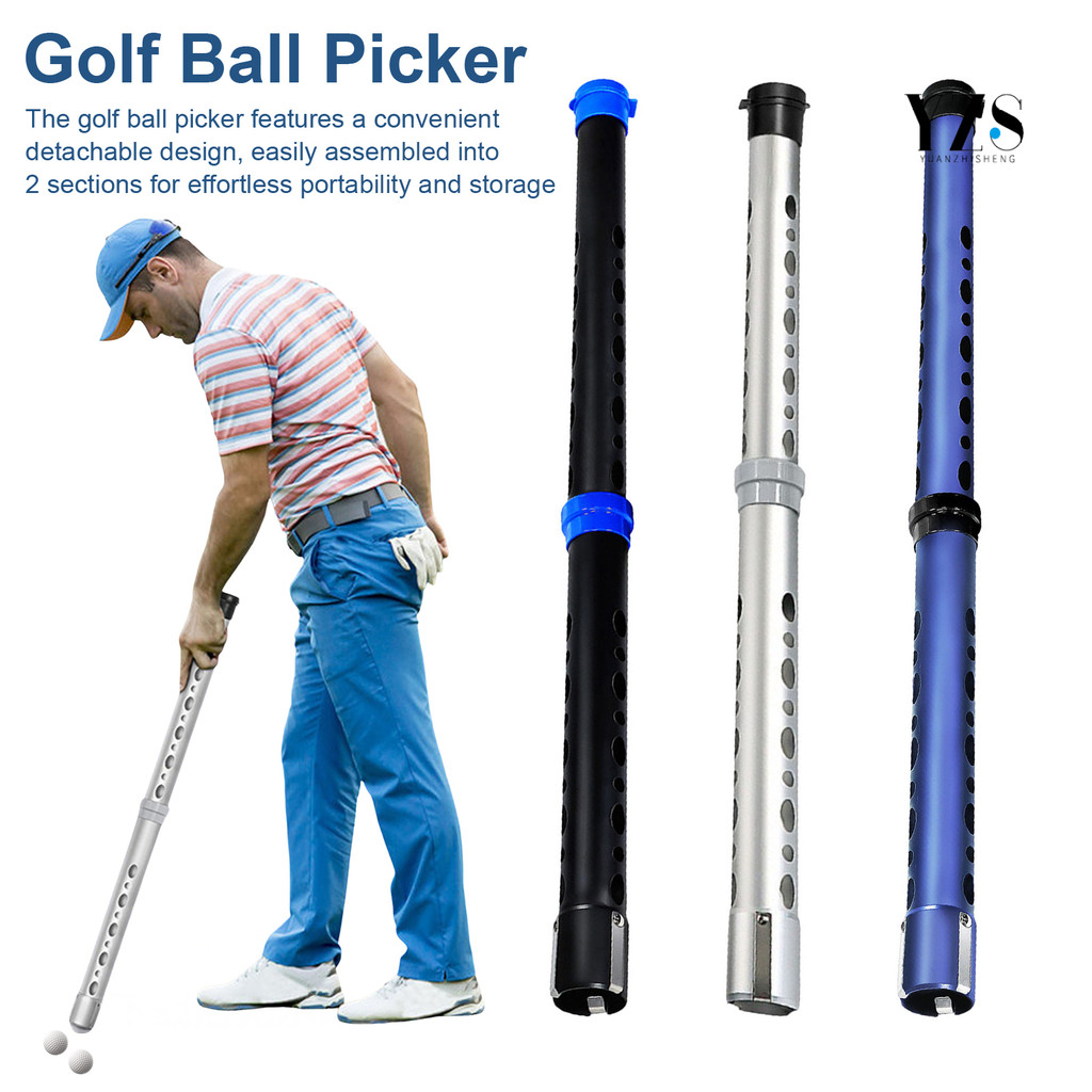 Y-S Detachable Golf Ball Picker Aluminium Alloy Golf Ball Retriever ...