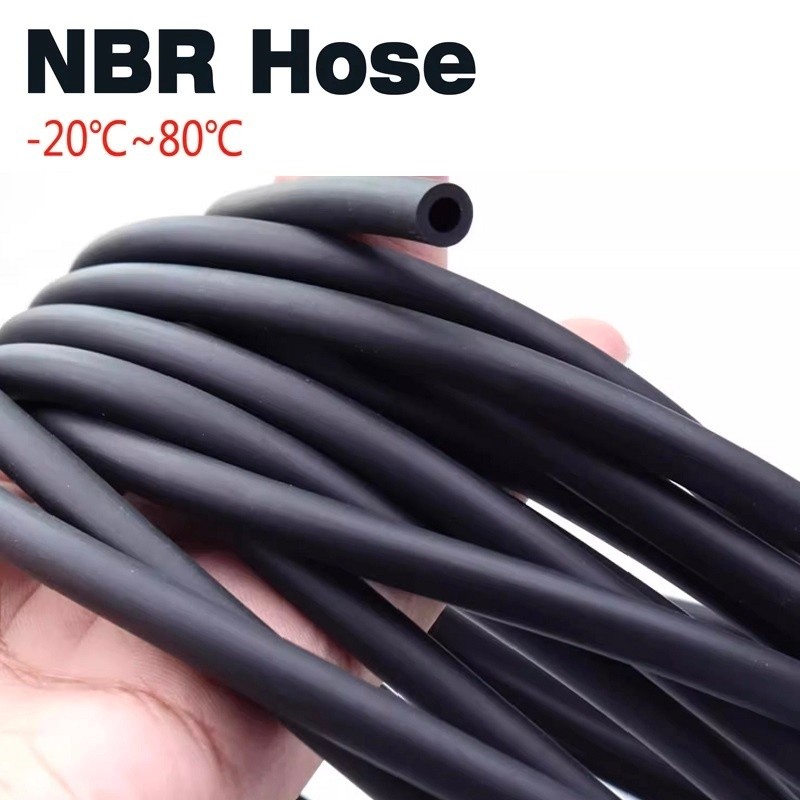NBR Rubber Hose Oil Resistant Rubber Pipe ID 2 3 4 5 6 7 8 10 13 16 ...