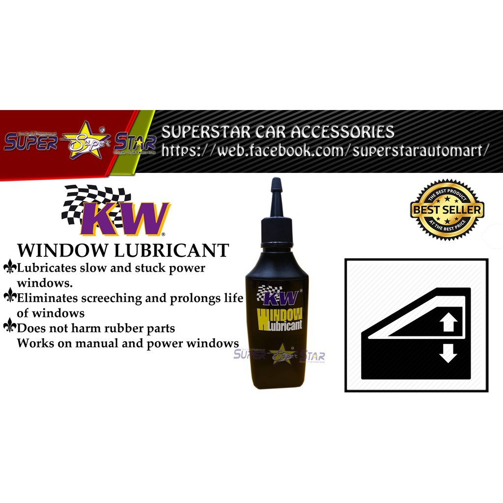 KW WINDOW LUBRICANT (slow and stuck power windows) | Shopee Malaysia