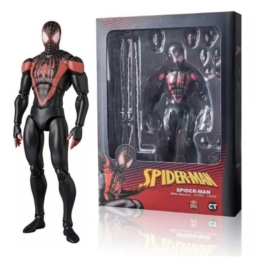 Toys Spiderman Miles Morales Action Figure Ultimate Comics Spider-Man ...