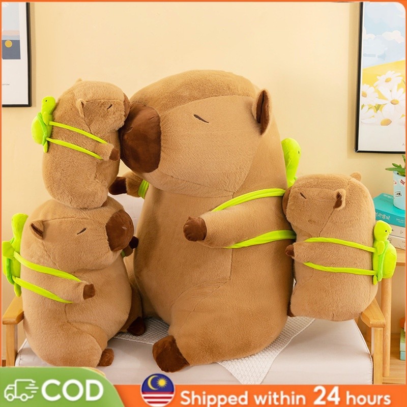 Patung Capybara Plush Toy Cute Capibara Plushie Toy Anak Patung ...