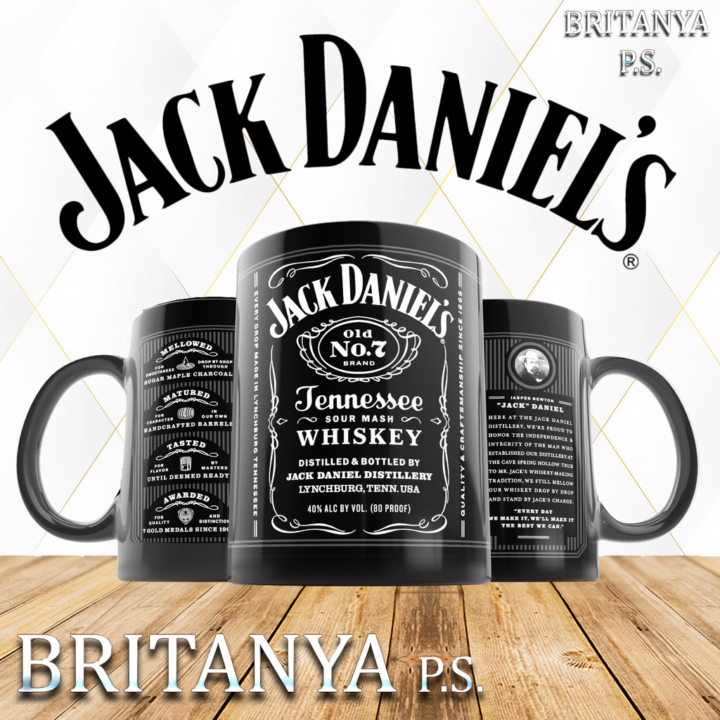 JACK DANIELS PREMIUM DESIGN IN CERAMIC MUG | Shopee Malaysia