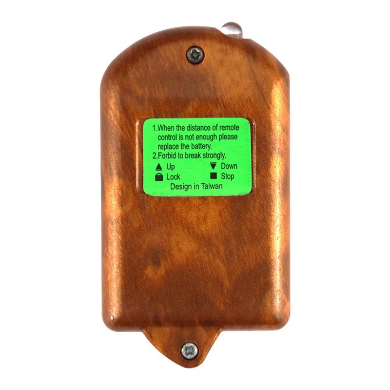 315 Electric Roller Shutter Door Export Wood Grain Dial Remote Control ...