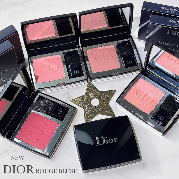 Dior monochrome blush flame blue gold rosy rouge 100 | Shopee Malaysia