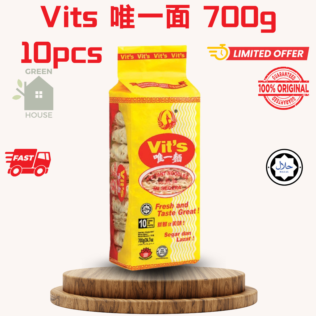 VITS NOODLES 700G DRY NOODLE PAN MEE NOODLE 700G | Shopee Malaysia