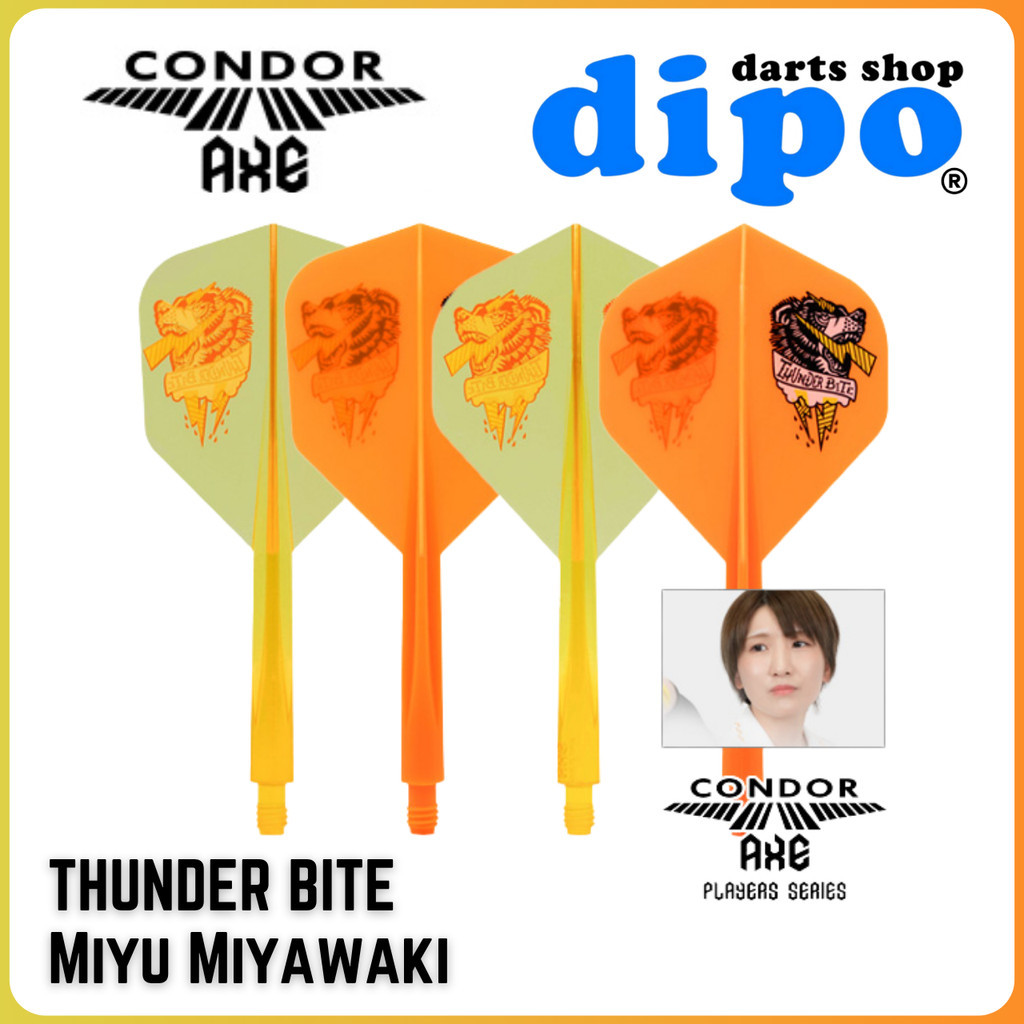CONDOR AXE THUNDER BITE (Miyu Miyawaki Flight) - CONDOR AXE Darts ...