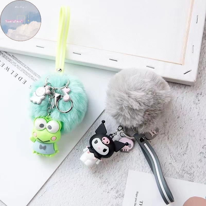 ZHEN MINISO Cute Sanrio Keychain Cartoon Character Keychain Hello Kitty ...