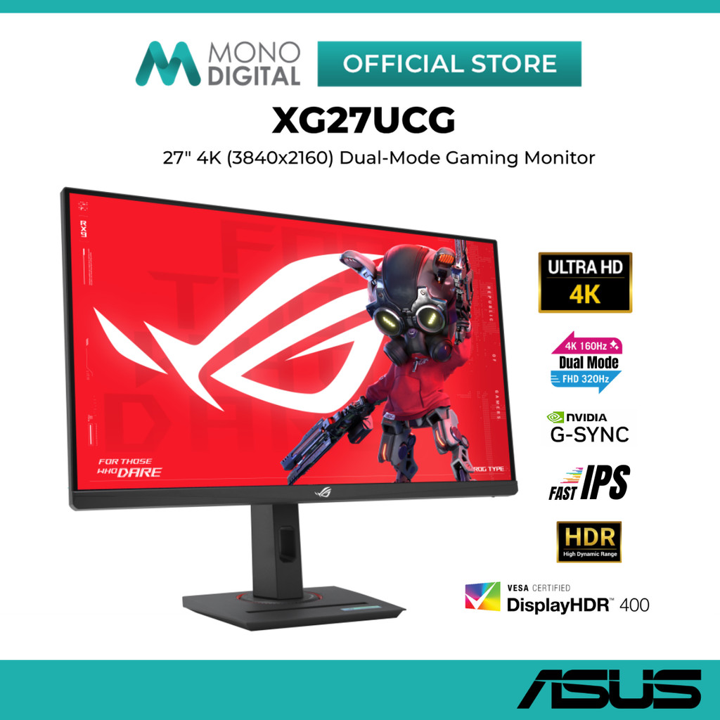 ASUS ROG STRIX 27" XG27ACS WQHD 180HZ / 27" XG27UCG 4K 160HZ/320HZ / 31 ...