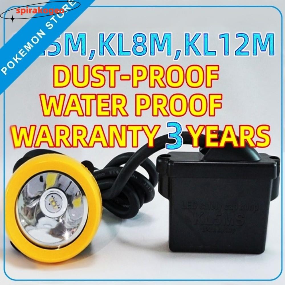 SPIRAKOGEO Wisdom Flashlight, Rechargeable LED Miner's Lamp, Light ...