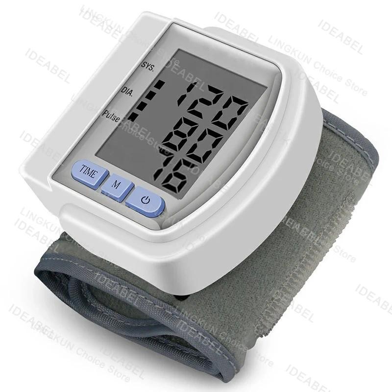 Digital Blood Pressure Monitor Heart Beat Rate Pulse Meter Digitlal ...
