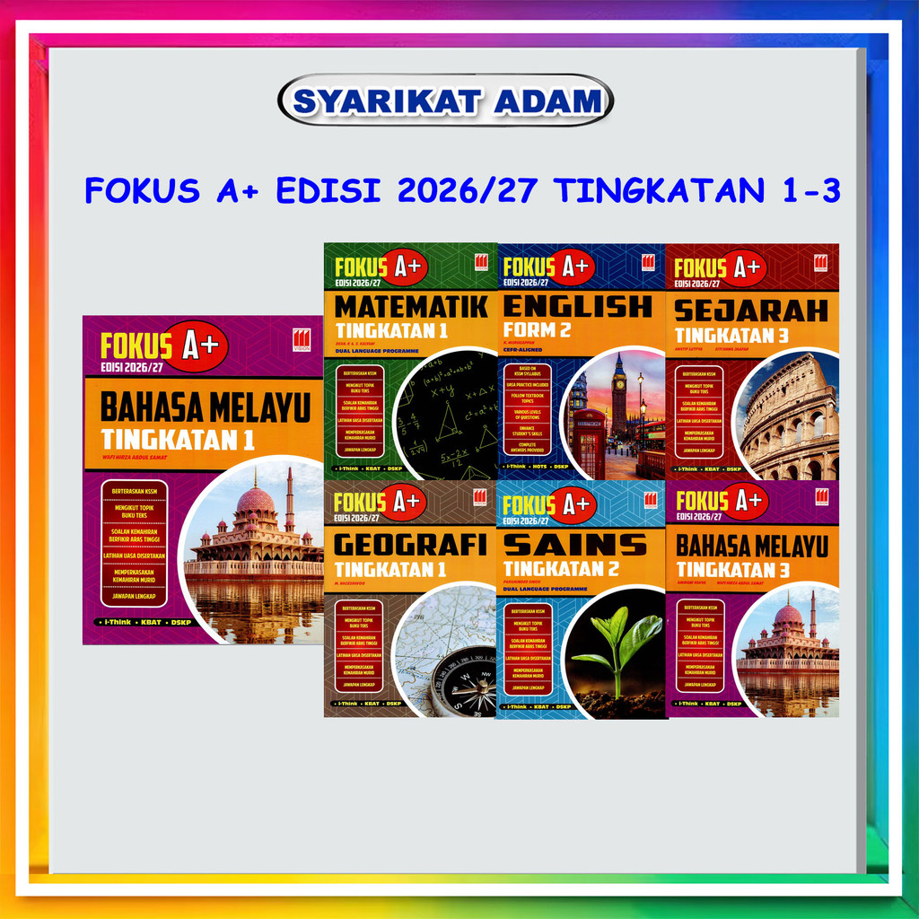 Syarikat Adam Bookstore, Online Shop | Shopee Malaysia