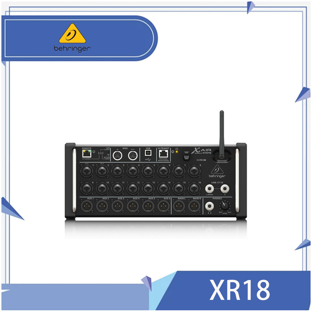 Behringer X Air XR18 XR16 XR12 Digital Mixer | Shopee Malaysia