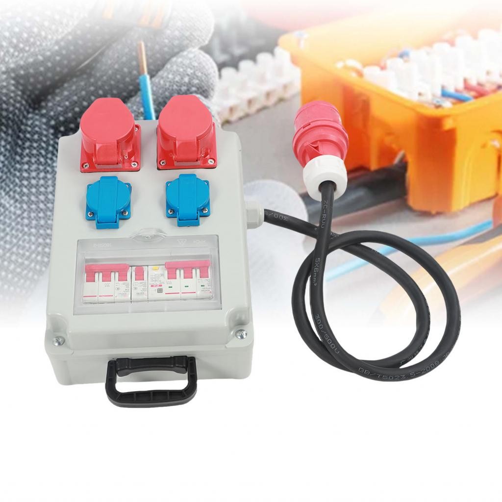 Electrical Socket Distribution Box Residuum Current Guard Easy ...