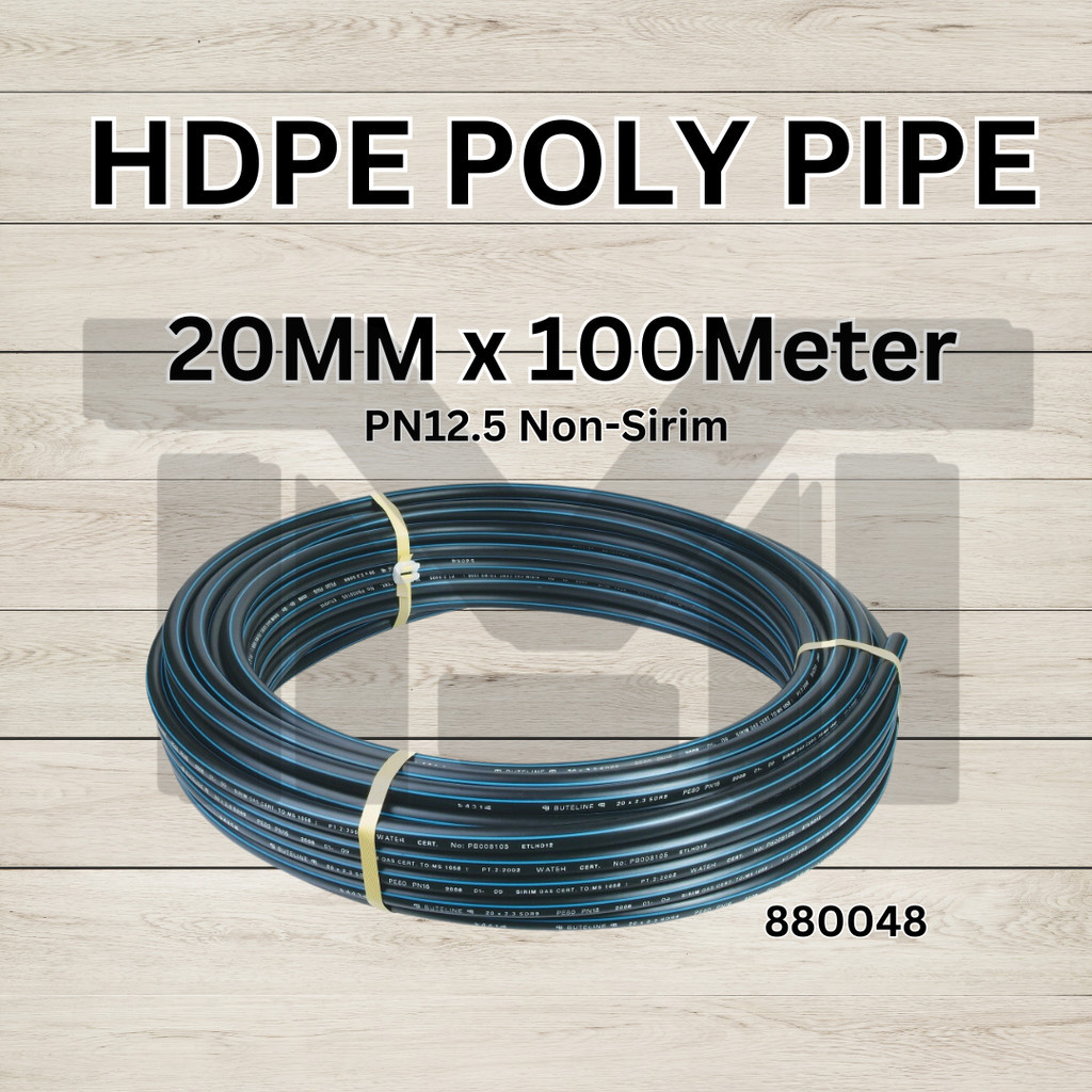 CS HDPE 32MM ~ 20MM Poly Pipe Poly Paip /Poly Pipe High Quality(Buatan ...