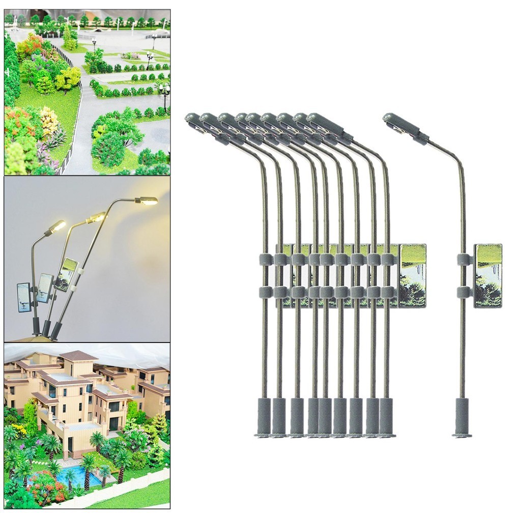 [uguuiya] 10pcs Model Railway Lights /TT/ LED Lights Model Building Kit ...