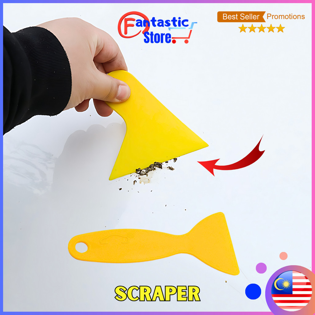 Scrapper plastic Car Window Wallpaper Tint Tinted Sticker Pvc Plastic ...