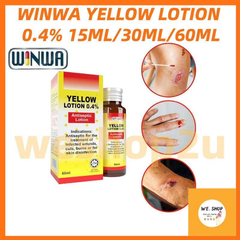 Winwa Yellow Lotion 0.4% Antiseptic Lotion Losyen Kuning Losyen ...
