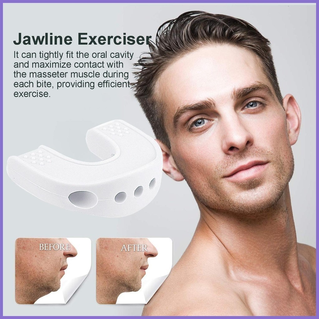 Double Chin Exerciser Silicone Double Chin Reducer Jawline Exerciser ...