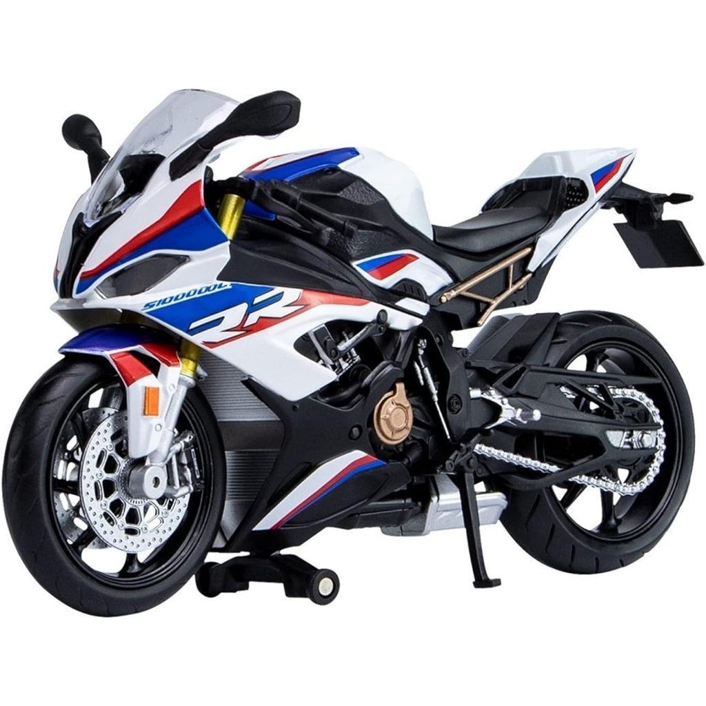BMW S1000RR Diecast Motorcycle Model Scale 1:12 Motor Collection Model ...