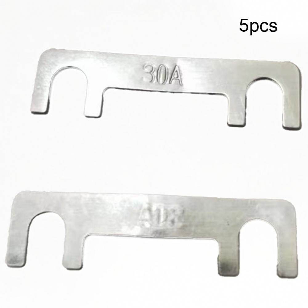 Car Fuse Plate Battery Fuse Car Bracket Silver 30A-100A Fuse Car Fuse ...