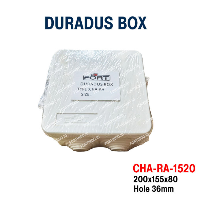 FORT Duradus Box IP65 Waterproof Junction Panel Plastic Box for ...