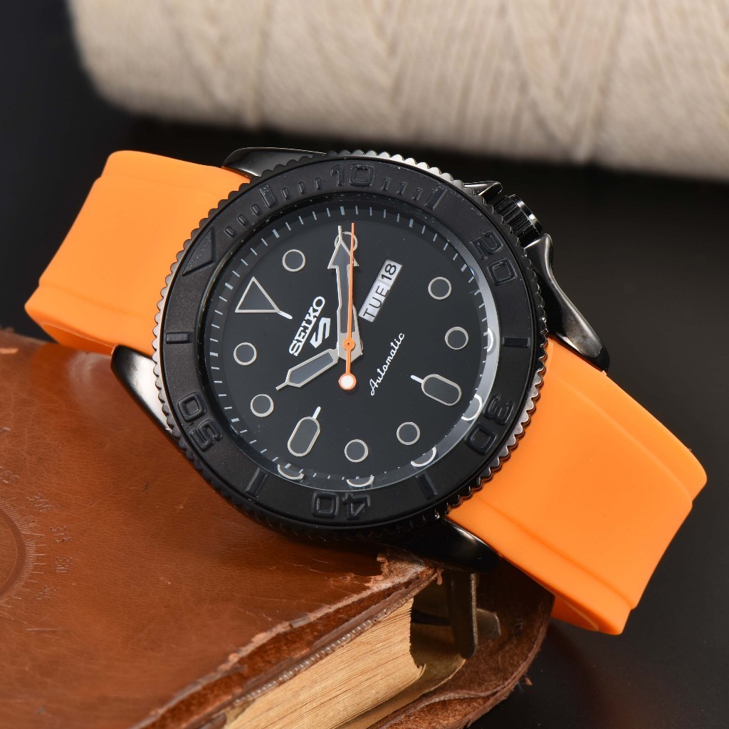 Seiko Waterproof Men's Watch Rubber Strap | Shopee Malaysia