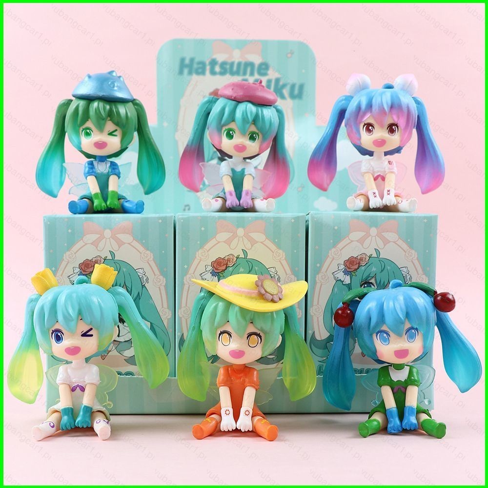 YB1 6pcs Hatsune Miku Action Figure Momoi Airi Kiritani Haruka ...